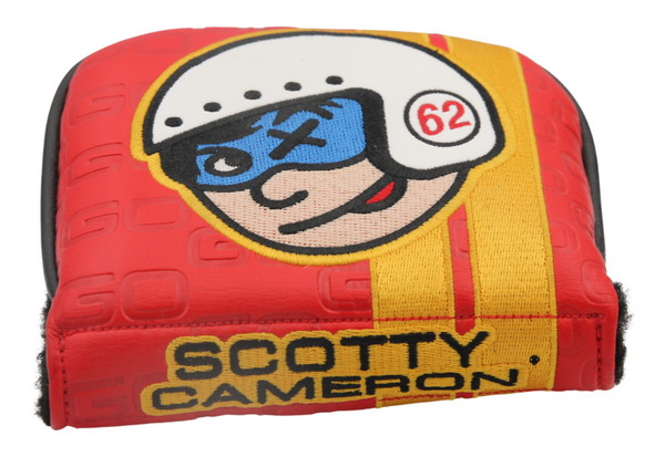 Scotty Cameron Johnny Racer Square Mallet Head Cover - Tour Stock Putters