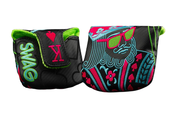 Swag Golf's "SWAGENTA ECLIPSE KING" Mallet Cover - Tour Stock Putters