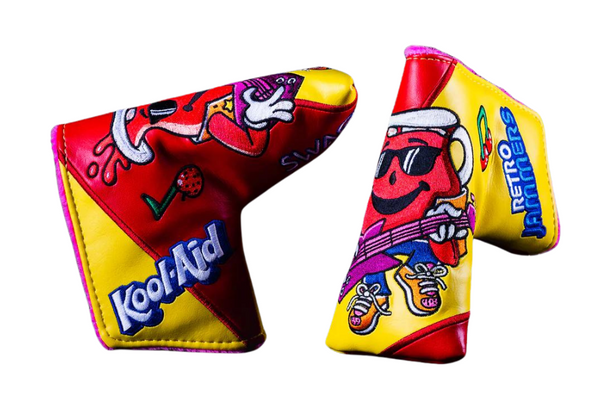 Swag Golf's "KOOL-AID RETRO JAMMERS ROCK-A-DILE RED" Blade Cover - Tour ...