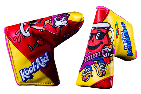 Swag Golf "KOOL-AID RETRO JAMMERS ROCK-A-DILE RED" Blade Cover - Tour ...