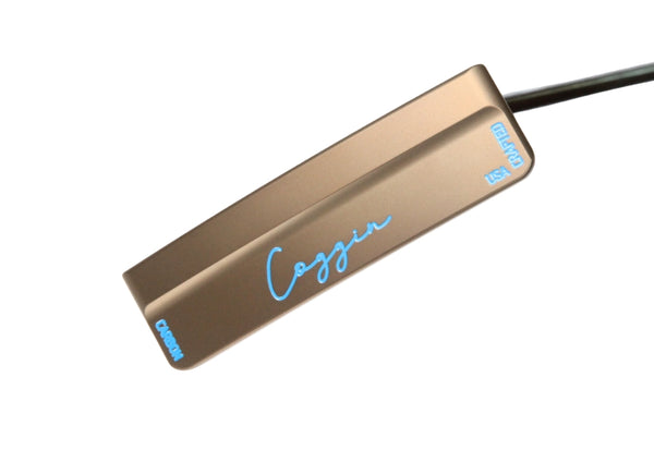 CMDGolfco / Coggin Clean Collection Skyler Putter Torched Bronze 35 ...