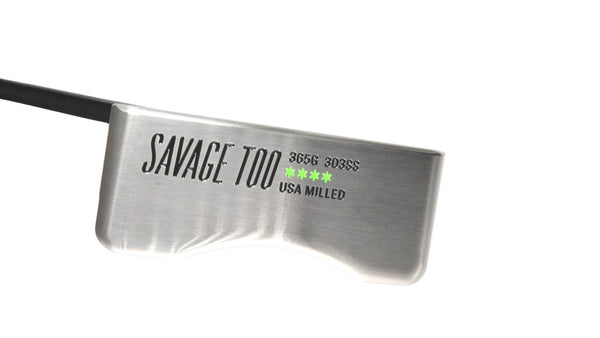 2022 Swag Golf Savage Too Center Left Hand 35" - Tour Stock Putters